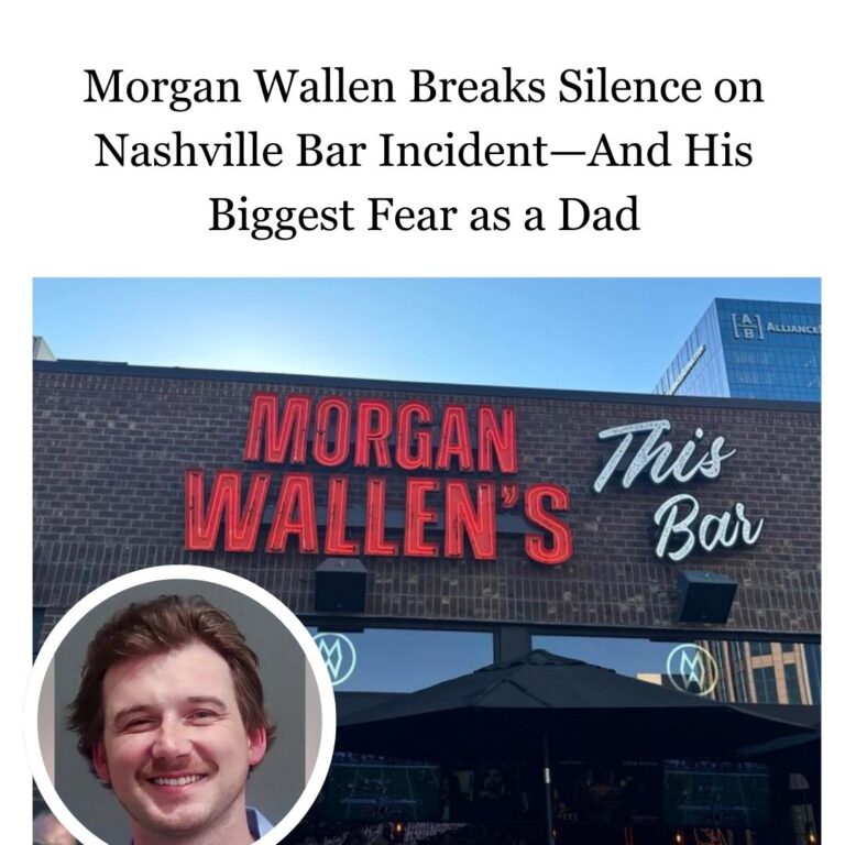 Morgan Wallen’s Shocking Confession: The Arrest, the Alcohol, and His ...